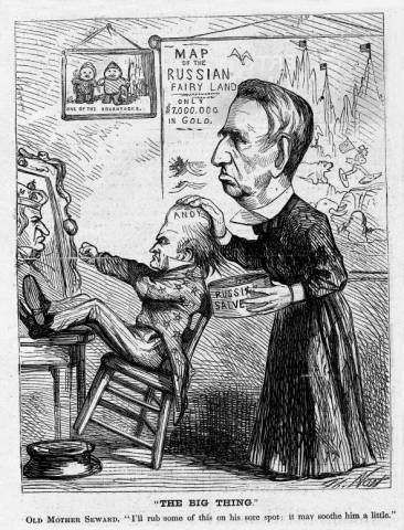 Reconstruction Political Cartoon Andrew Johnson